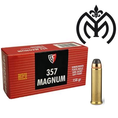 Bala S&B® 357 Magnum 158gr SP - ARMERÍA M y M